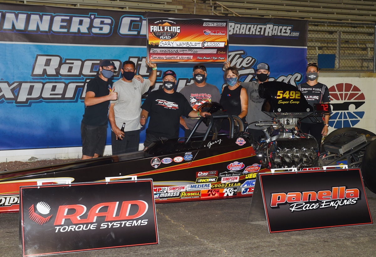 Bracket Races | Fall Fling West | 2020 Race Results